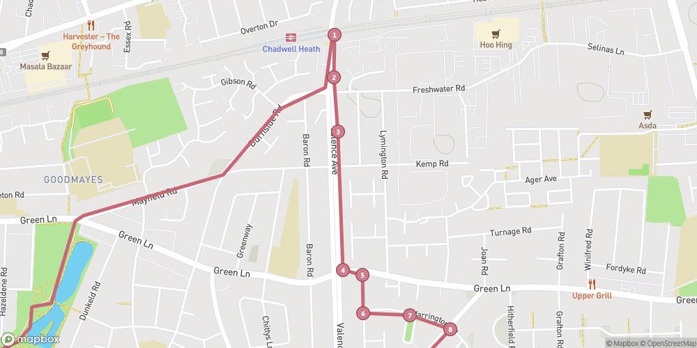 Chadwell Heath Circular - Go Jauntly