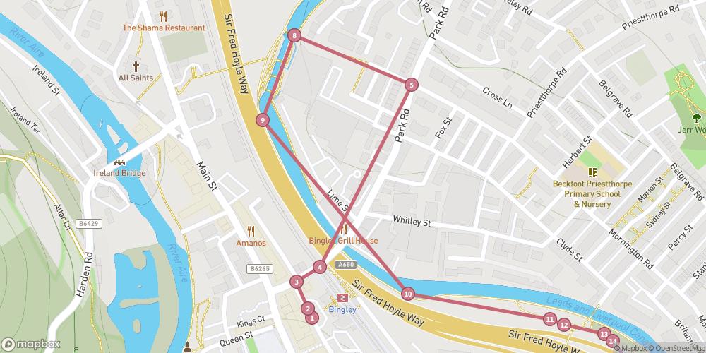 Bingley to Saltaire - Go Jauntly