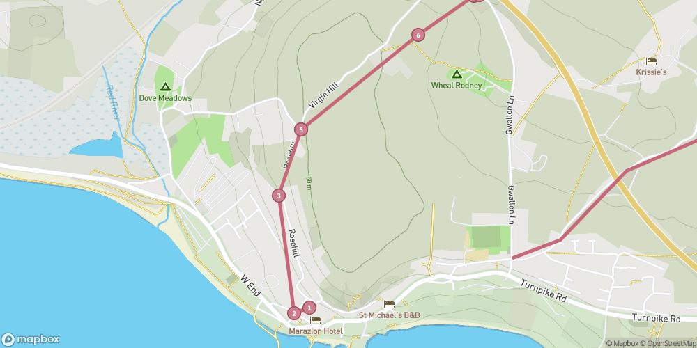 Circular walk around Marazion - Go Jauntly