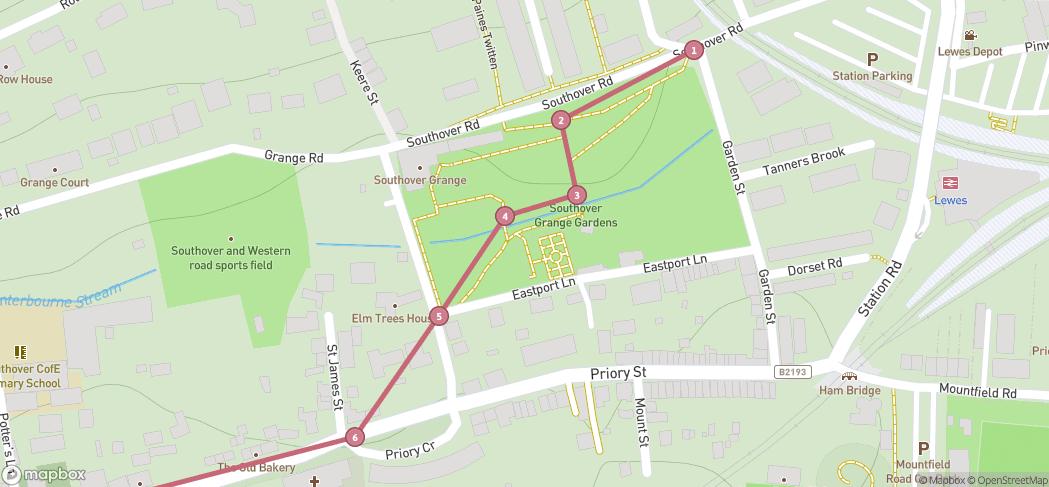 Lewes to Rodmell - Go Jauntly