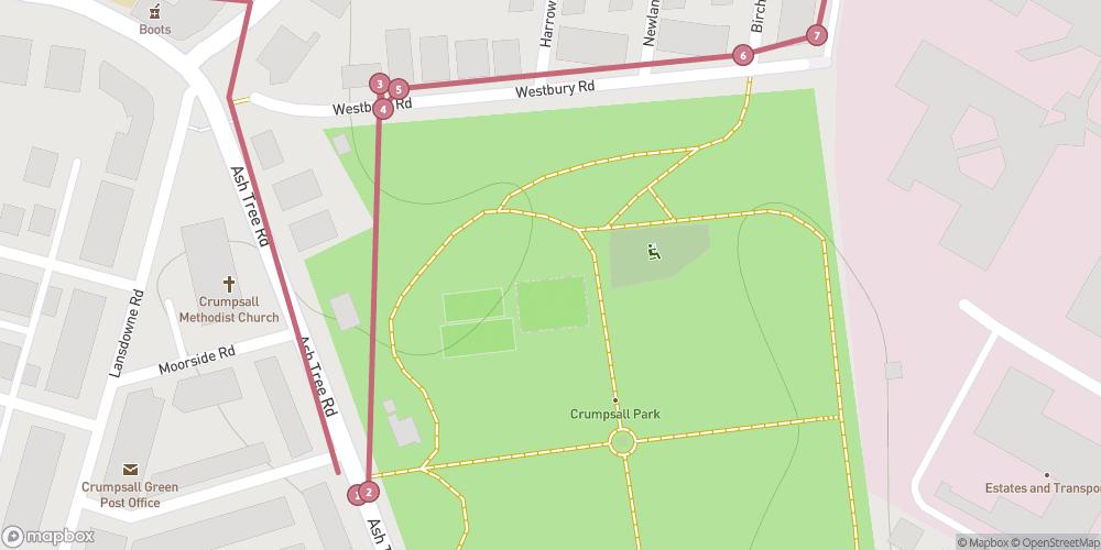 Crumpsall step-free walk - Go Jauntly
