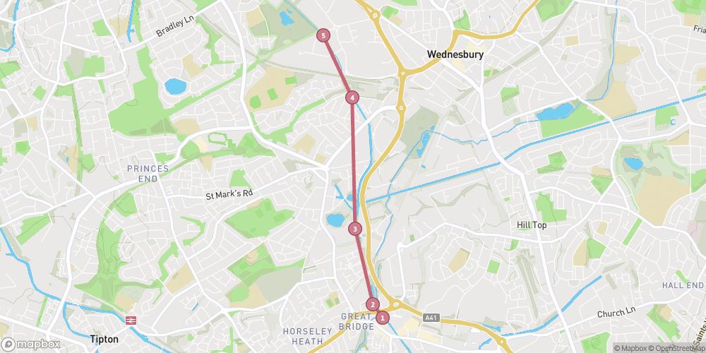 Great Bridge to Wednesbury - Go Jauntly