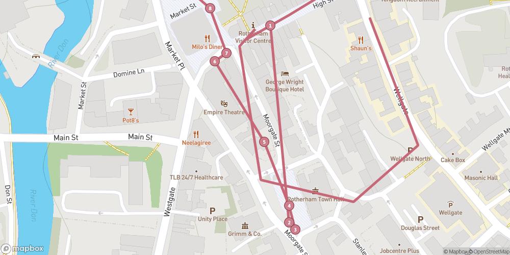 Figure of 8 Festive Trail Rotherham - Go Jauntly