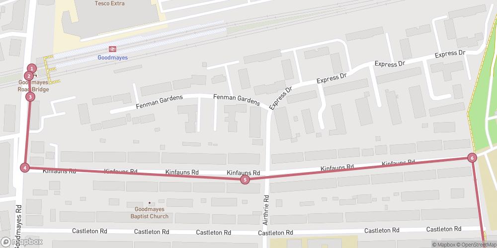 Goodmayes Park loop - Go Jauntly