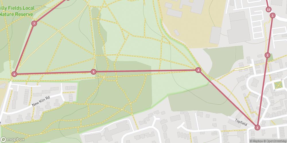 Hilly Fields Circular Walk - Go Jauntly