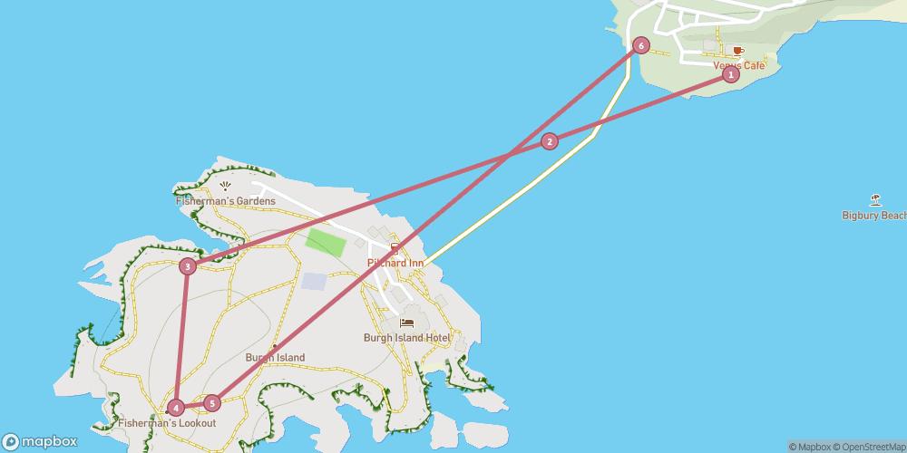 Bigbury Island Tombolo - Go Jauntly