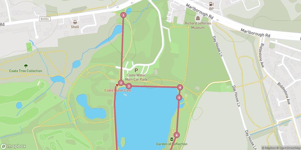 Swindon’s Coate Water loop - Go Jauntly