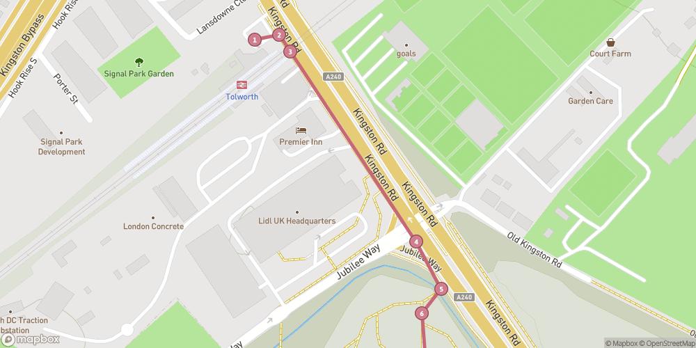 Tolworth to Chessington walk - Go Jauntly