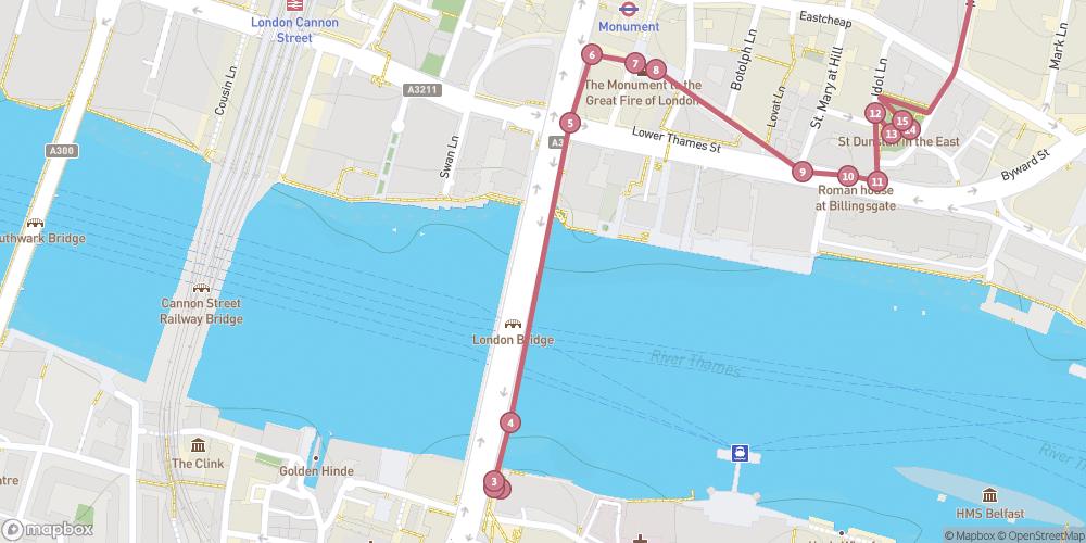 Walk London Bridge to Liverpool St - Go Jauntly