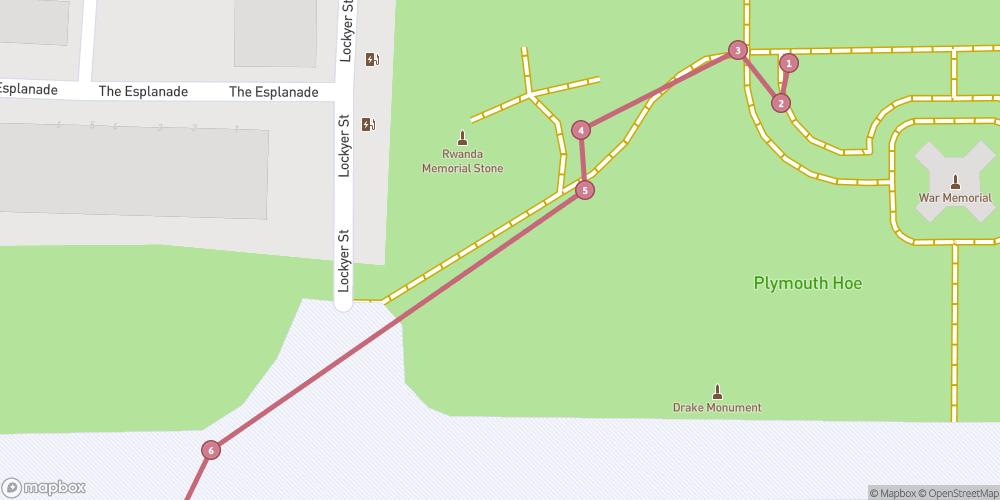 Plymouth Hoe and Shore Challenge - Go Jauntly