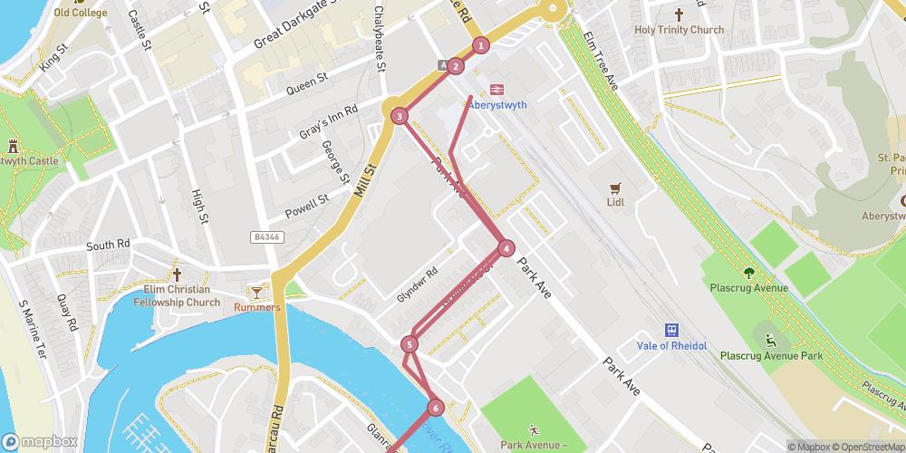 Aberystwyth Harbour and South Beach - Go Jauntly