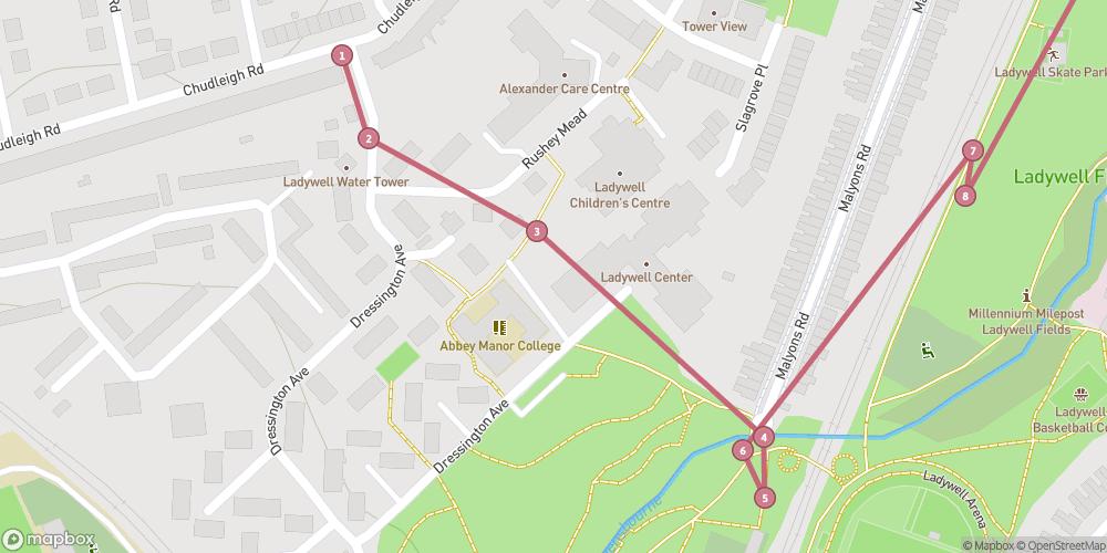 A cut-through Ladywell Fields - Go Jauntly