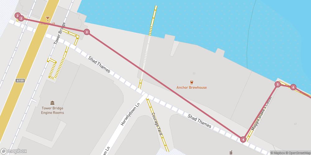 Thames Path South Bank Section 3a - Go Jauntly