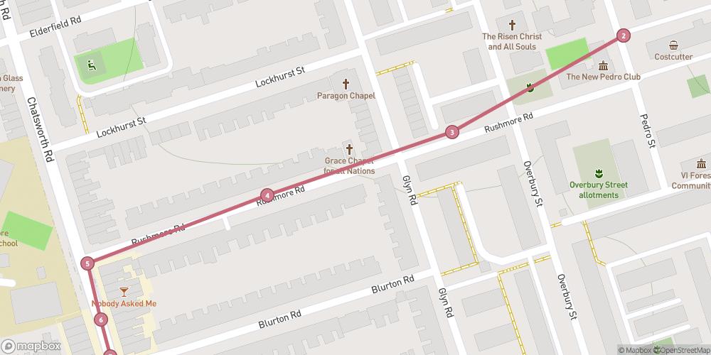 Clapton Estate to Hackney Central - Go Jauntly