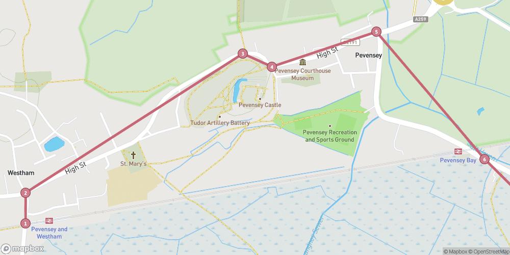 Pevensey to Hastings - Go Jauntly