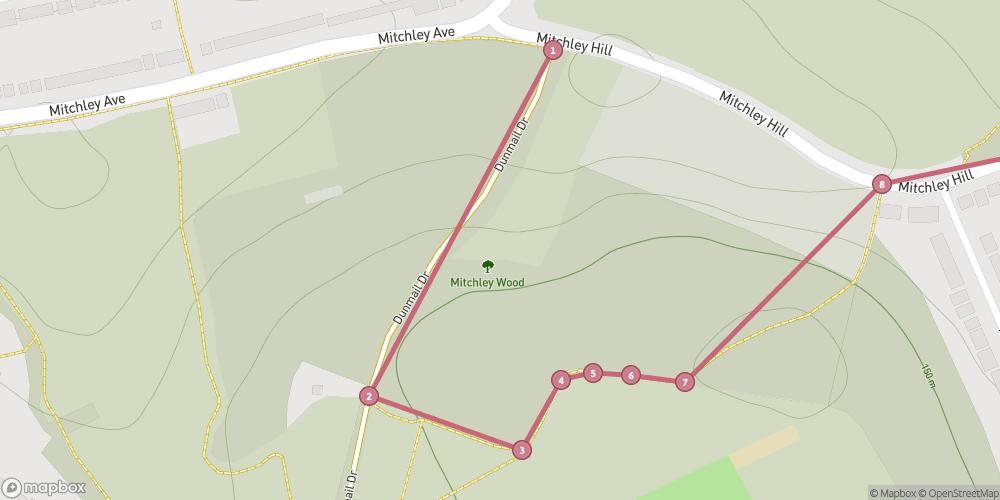 Mitchley Woods and Sanderstead. - Go Jauntly