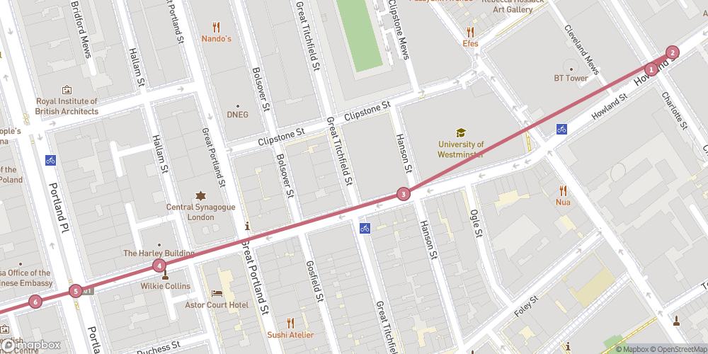 Fitzrovia to Paddington - Go Jauntly