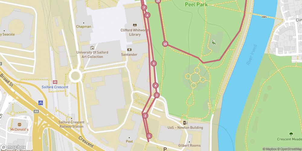 Peel Park accessible route - Go Jauntly