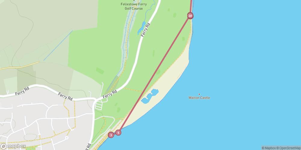 Walk along Felixstowe shore - Go Jauntly