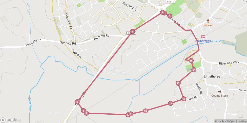 Narborough and Littlethorpe Loop - Go Jauntly