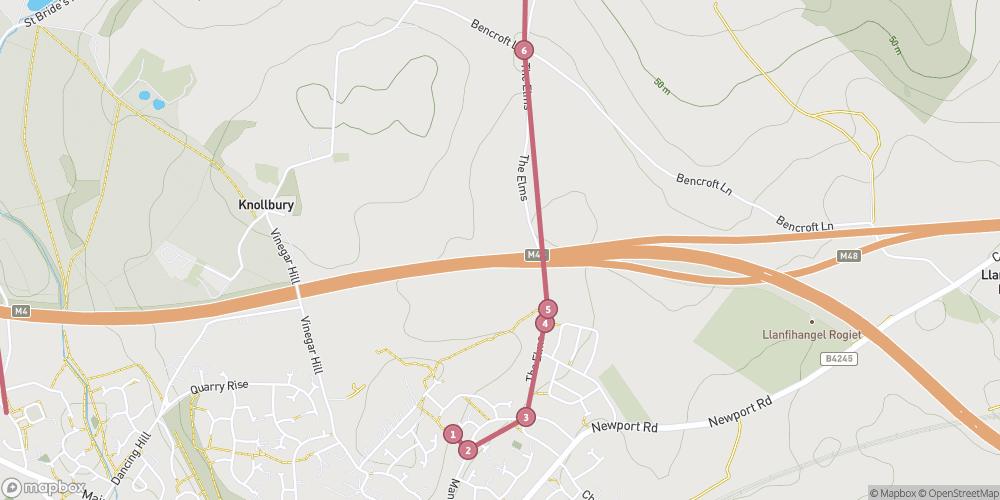 Magor to Carrow Hill loop - Go Jauntly