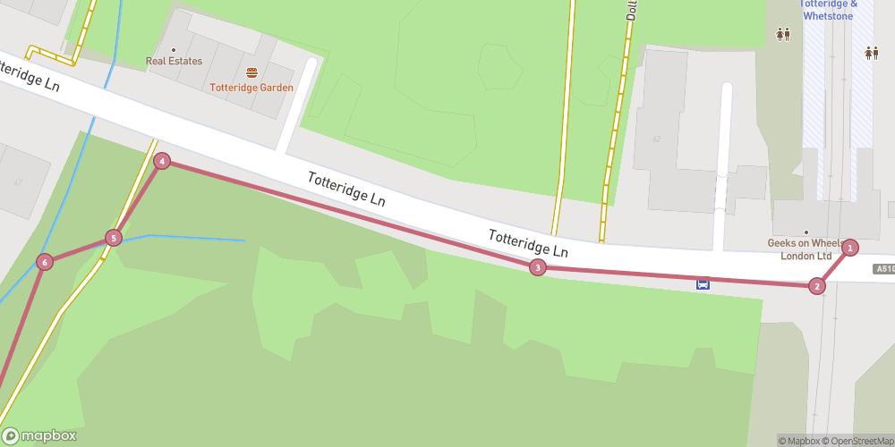 TfL20 Whetstone to Woodside Park - Go Jauntly