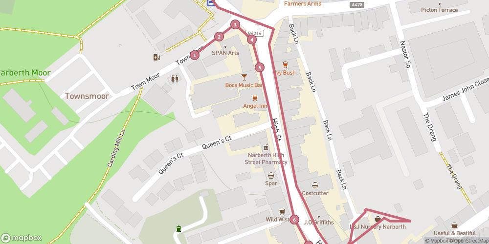 Narberth High Street & Castle Jaunt - Go Jauntly