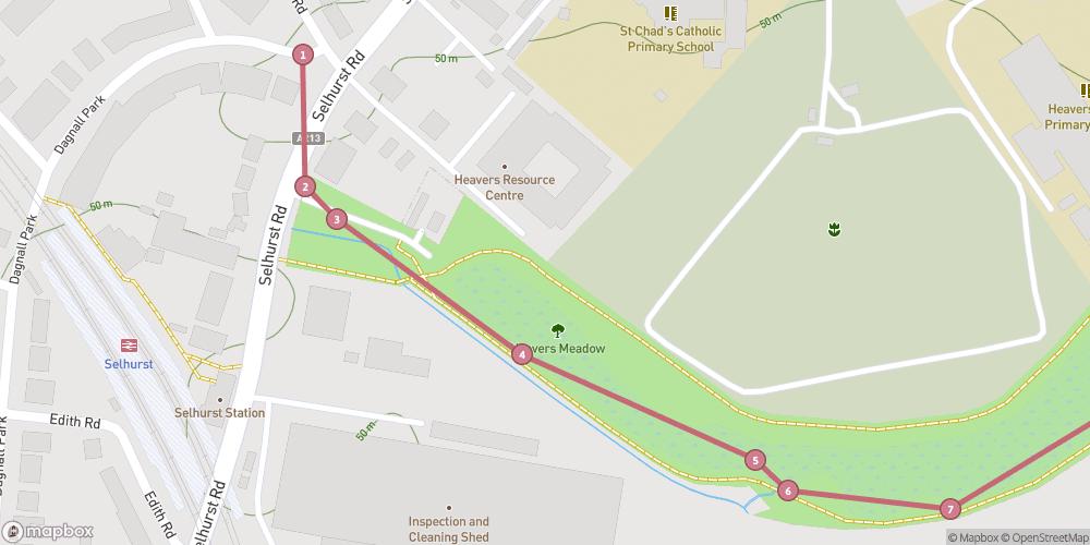 Weeping willows along Norbury Brook - Go Jauntly