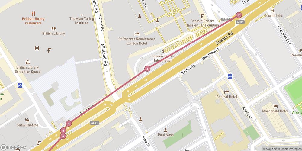 Kings Cross to Fitzrovia - Go Jauntly