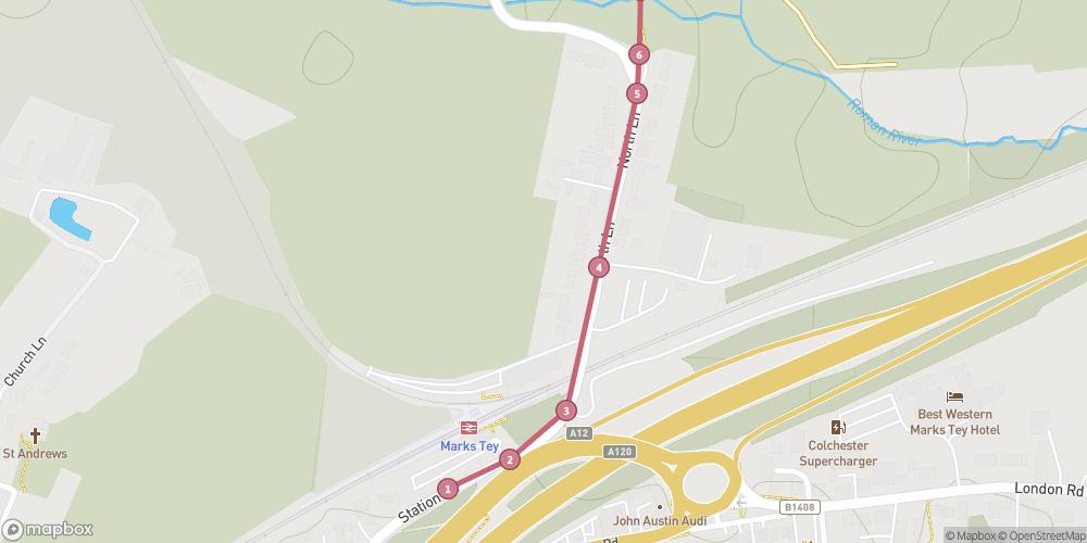 Marks Tey to Chappel Station - Go Jauntly