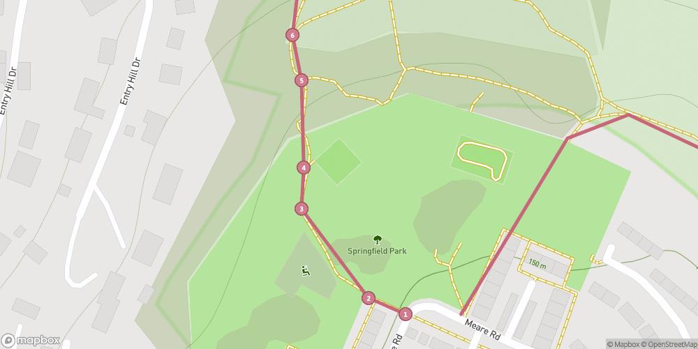 One tunnel from Springfield Park - Go Jauntly